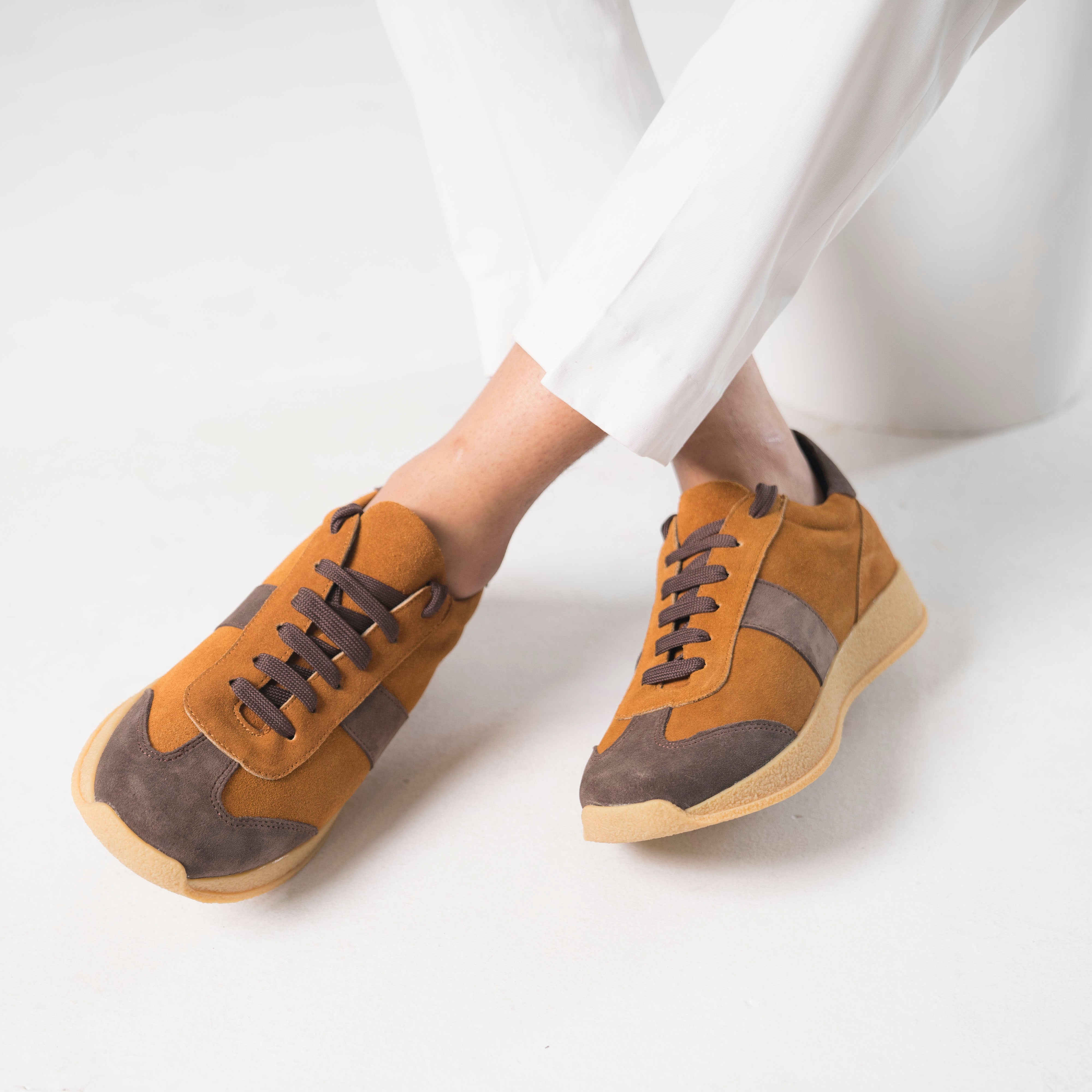 Verona Men's Sneaker : Brown – ZUQO